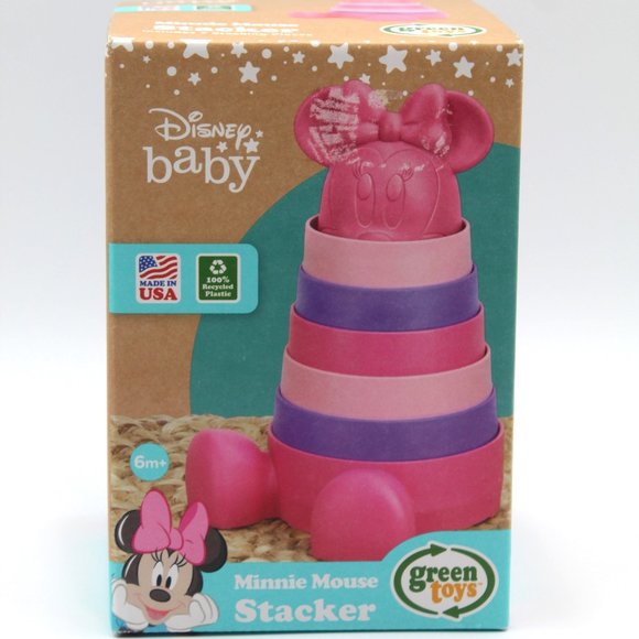 Disney | Toys | Disney Baby Minnie Mouse Stacker Toy 7 Pink Purple ...